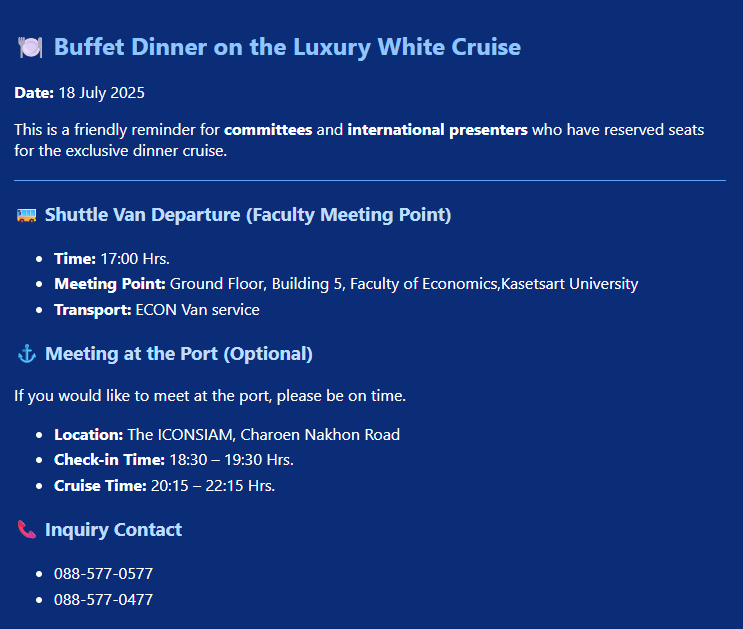 conference - Econ-KU